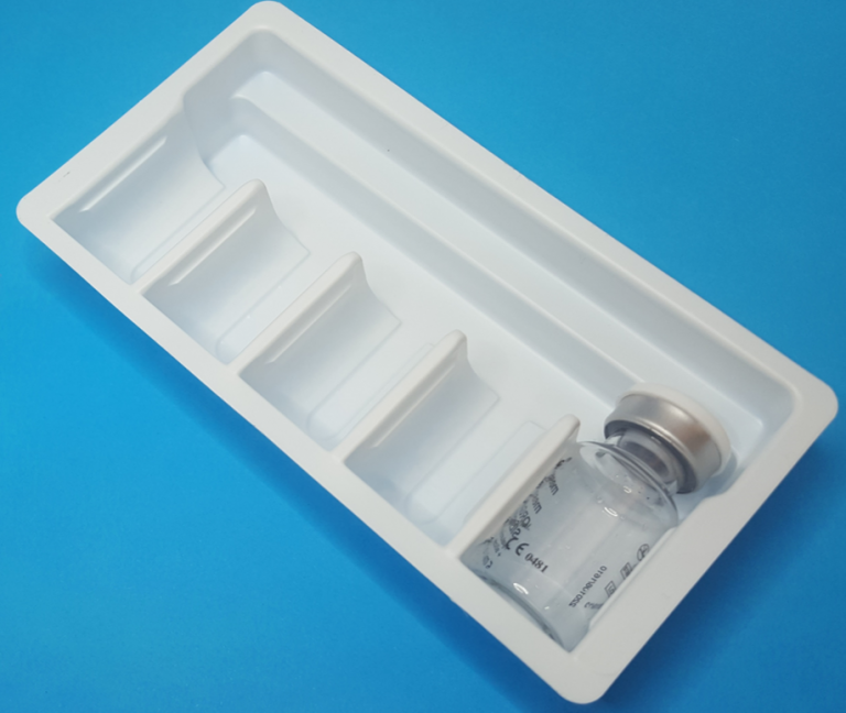 Tray for 5 vials of 10 ml. Ref: V.216 - Betaplast